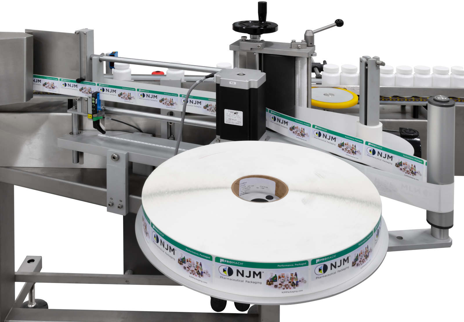 120 MINICOLT Wrap-Around - Pressure Sensitive Labeler - NJM