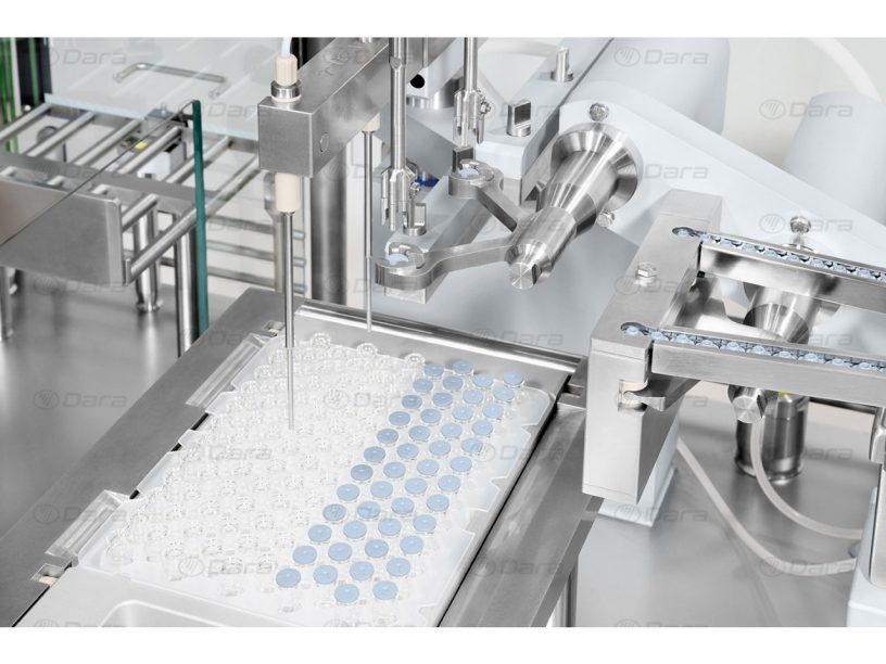 Sterile Linear Vial Filling, Closing and Labeling Machines & Packaging ...