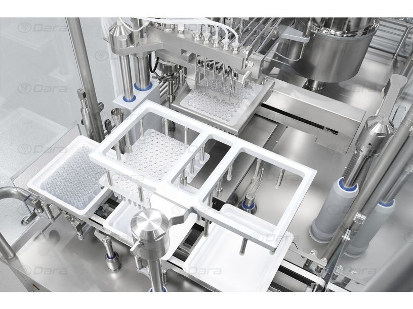 Syringe Filling, Assembling and Labeling Machines - Dara SFL/R Syringe ...