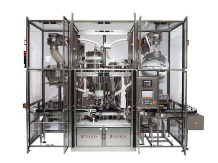High-Speed Rotary Capper: Zalkin CAS Series Screw Capping Machine | NJM