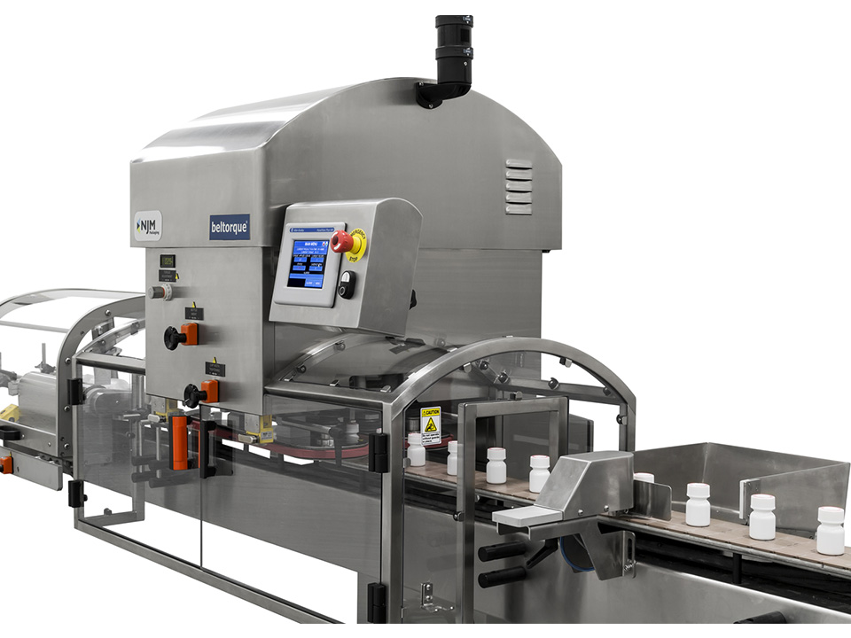 Beltorque® High-Speed In-Line Retorquer - Capper & Retorquer - NJM