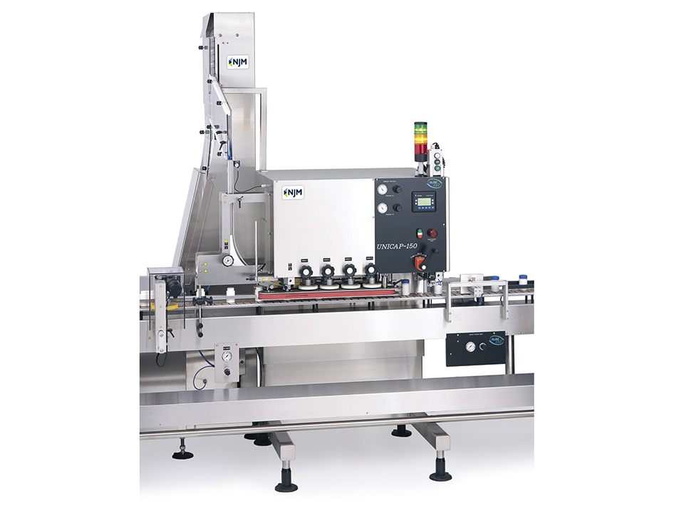 Precision Capping Solutions: In-Line Cappers & Screw Cappers | NJM